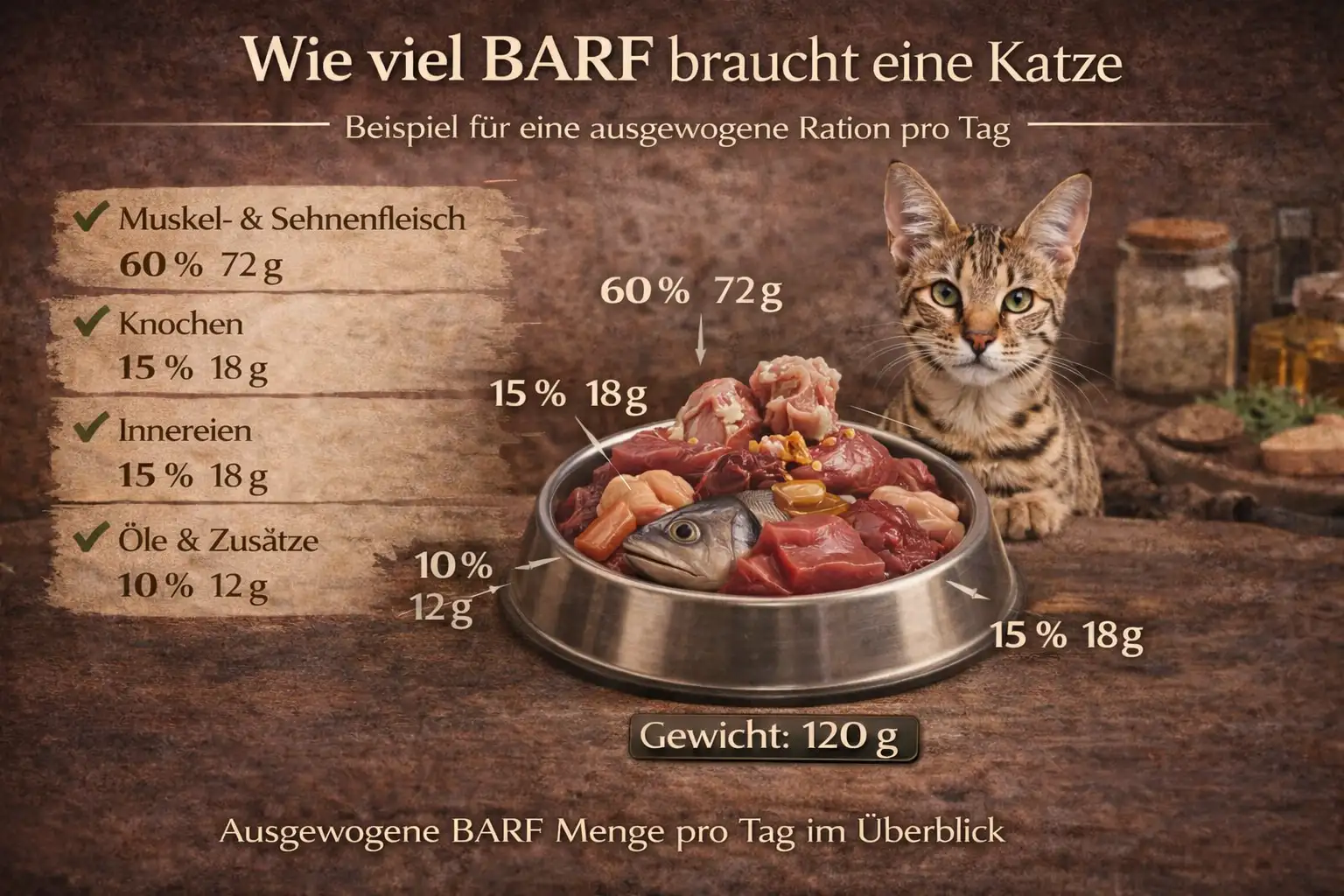 Wunderbar Futtermenge Katze Berechnen Fotosnie9876