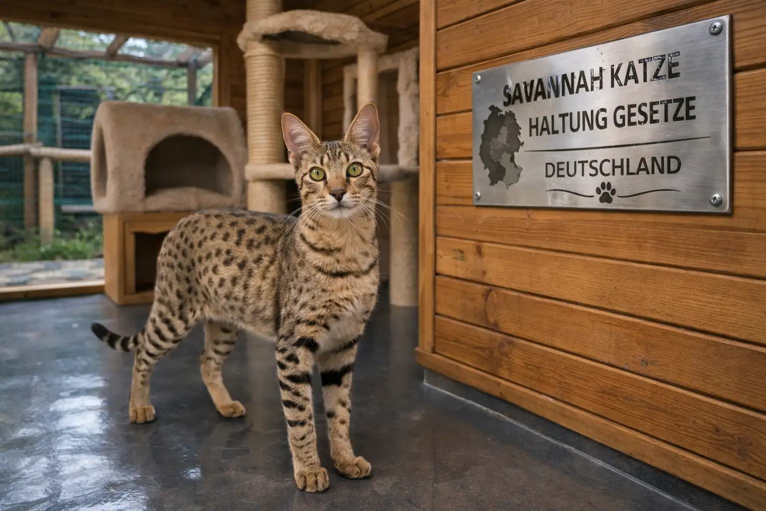 Savannah Katze: Charakter, Haltung, Größe & Generationen